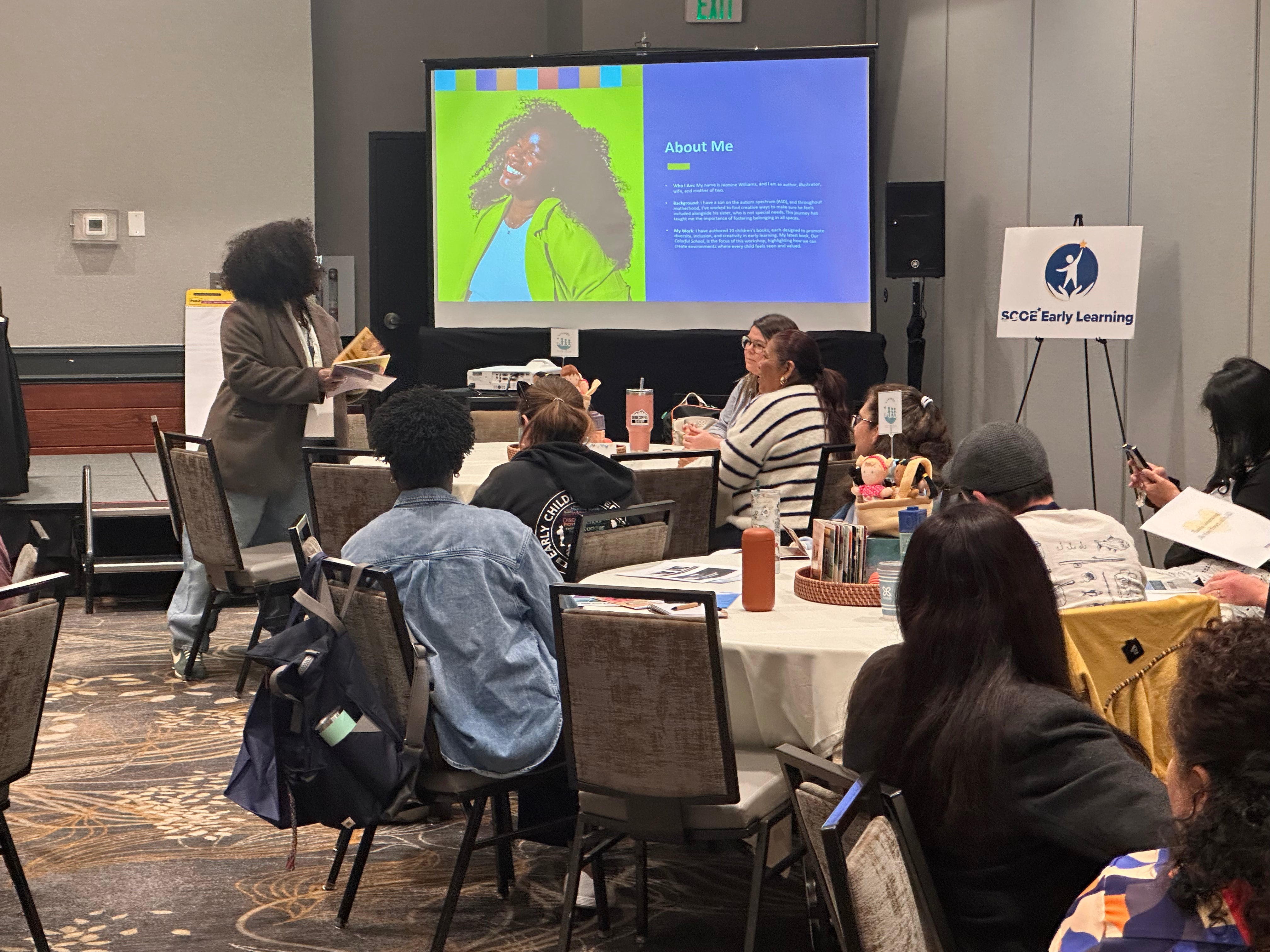 Jazmine Williams Presents at the SCOE Early Learning 2025 Conference ...